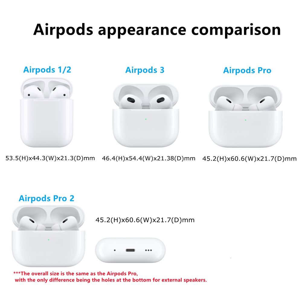 Earphone Case For Airpods 4 Pro 2 3 1 Face Tick Pattern Deasign TPU ...