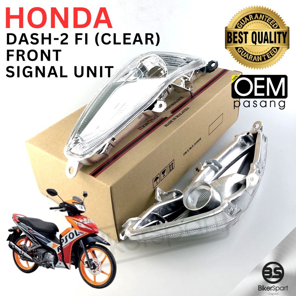 VISS FRONT SIGNAL LAMP ASSY UNIT SET DASH 2 FI DASH125 DASH 125 FI FUEL INJECTION DASH110 V2 FI ...
