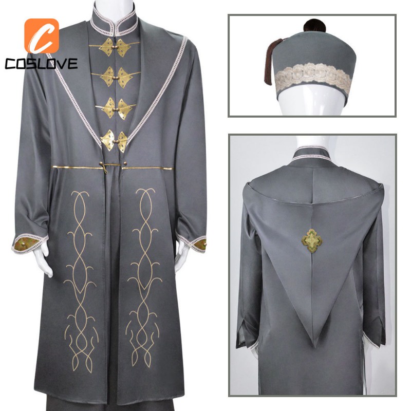 Principal Hogwarts Dumbledore Cosplay Full Set Costume Suit for Man ...