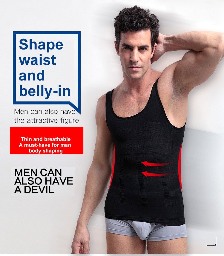 Men's beer belly tight underwear shapewear girdle waist to tighten the ...