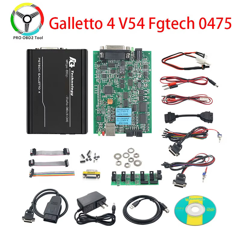 FGTECH 0475 Firmware Galletto V54 Full Chip ECU Programmer Support BDM ...