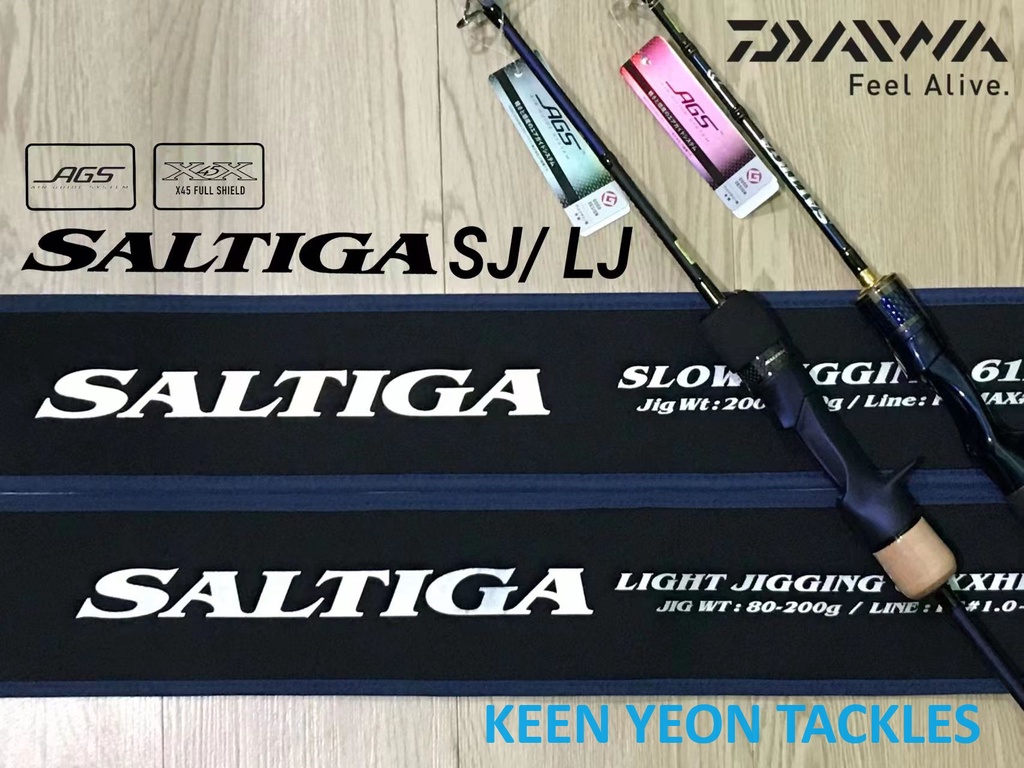 2023 & 2022 DAIWA SALTIGA LJ / SJ JIGGING ROD | Shopee Malaysia