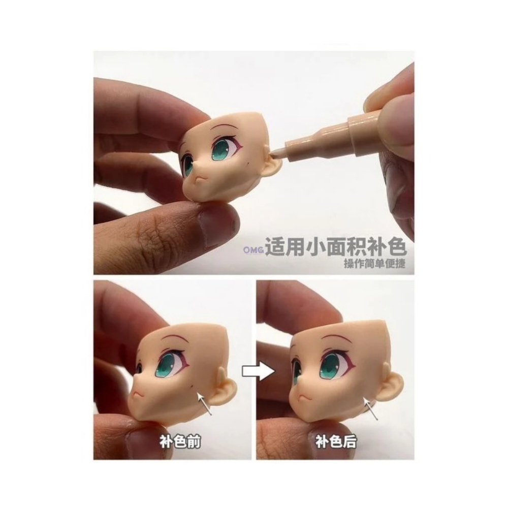 MoShi Model Skintone Marker Pen MS025 S001-S007 Mo Shi MS-025 Skin ...