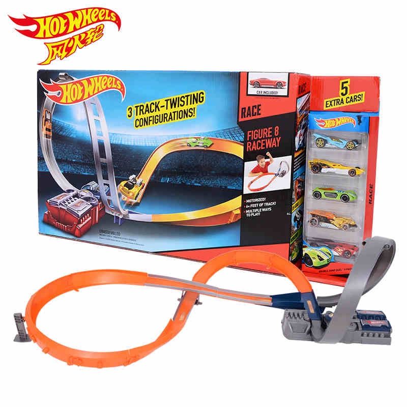 Hot Wheels Roundabout track Plastic Metal Miniatures Car Railway ...