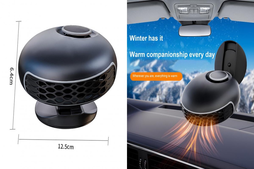 berlinra Universal Car Heater Portable Car Defroster Portable Car ...