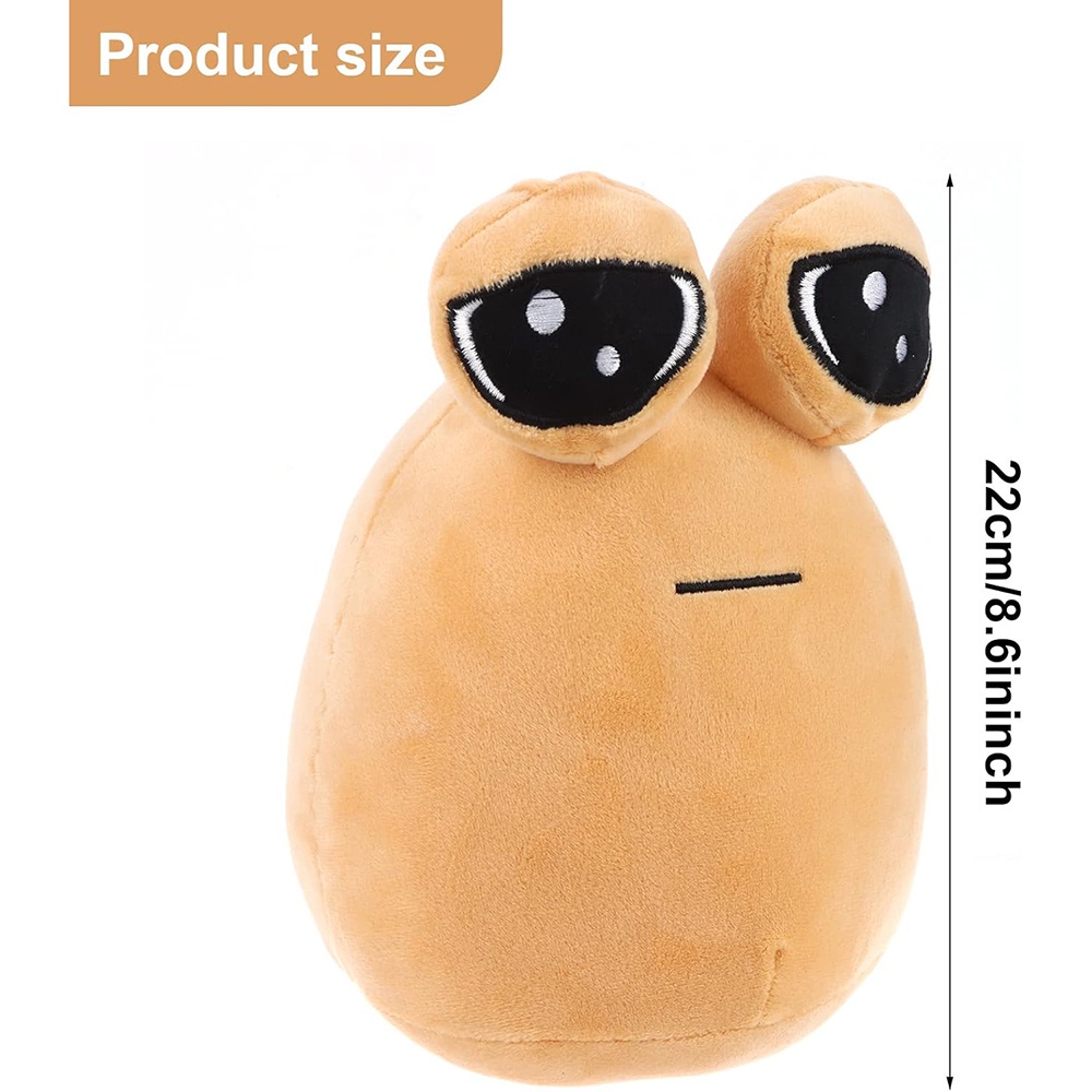 22cm Hot Game Alien Pou Plush Toys Furdiburb Emotion Alien Plushie ...