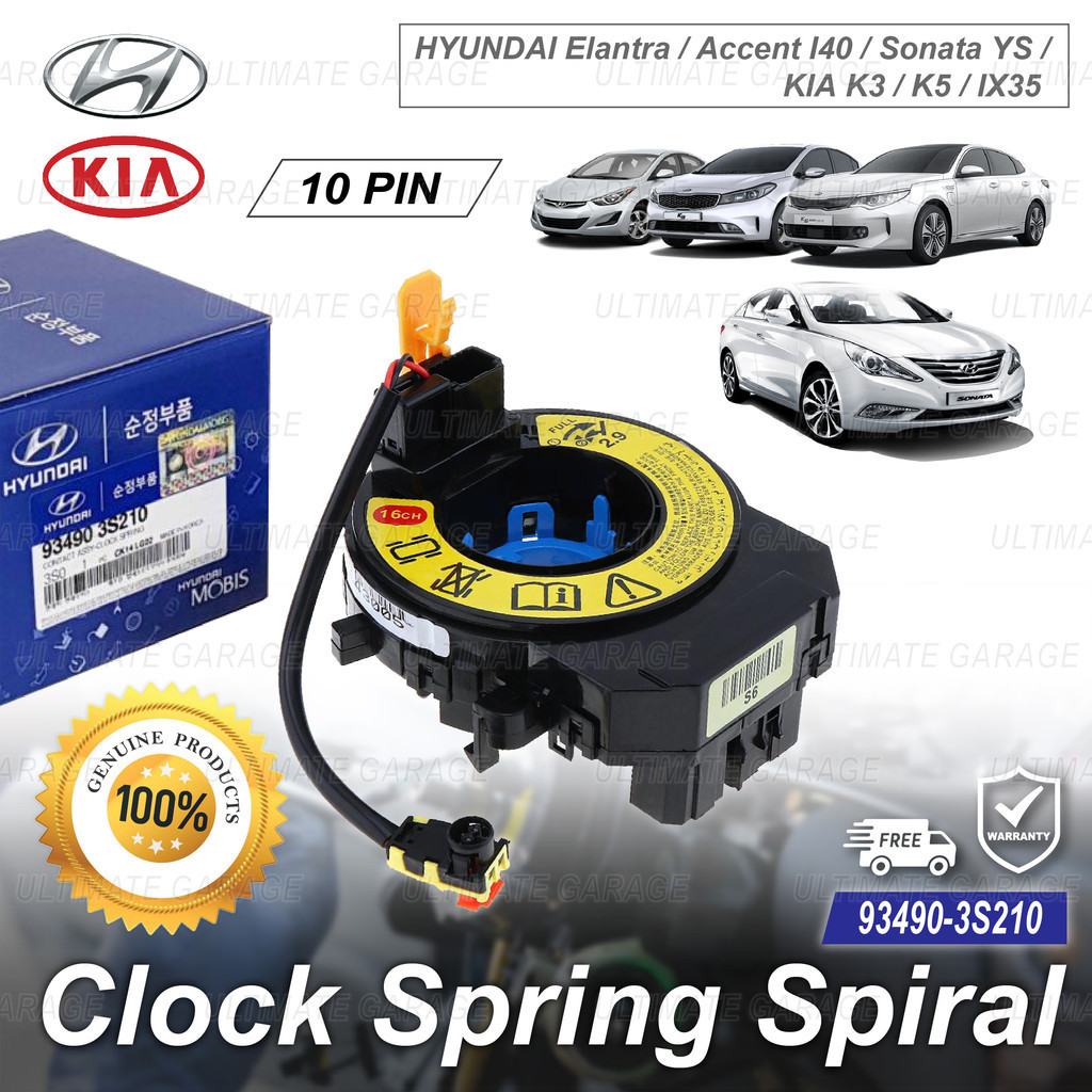 HYUNDAI ELANTRA SONATA YF I40 KIA K5 10-15 Clock Spring Spiral Cable ...