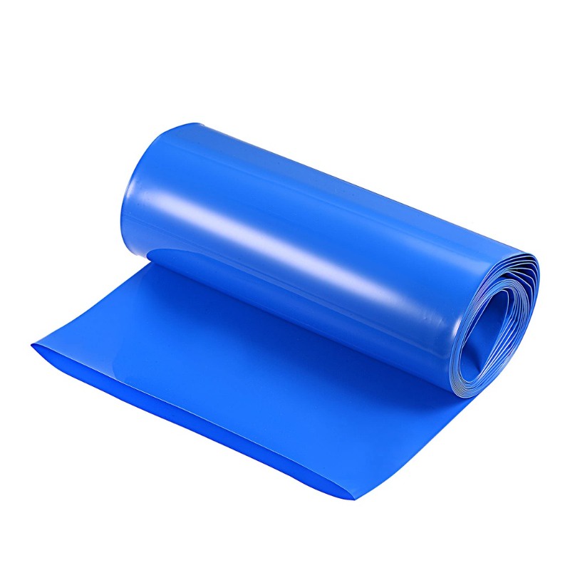 1m/Pack PVC Heat Shrink Tube Blue Shrink Insulated Shrink Tubing For ...