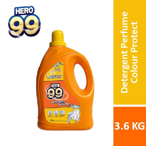 Hero 99 Detergent Perfume Colour Protect 3.6kg / 3.2kg Refill | Shopee Malaysia