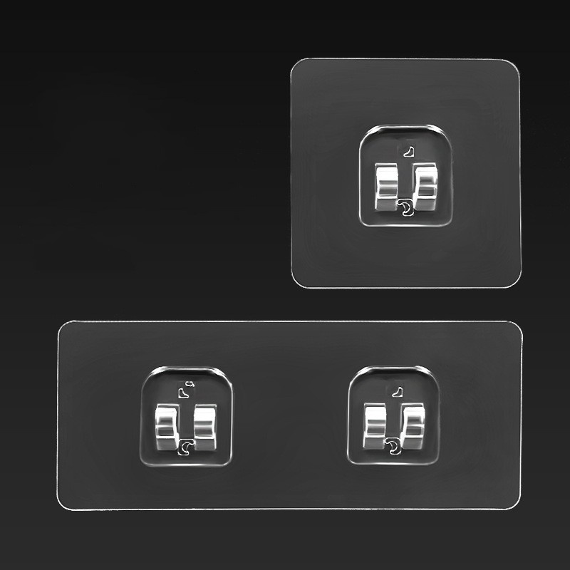 Strong Load-Bearing Non Trace Stickers Hook / Waterproof Hanging Shelf ...