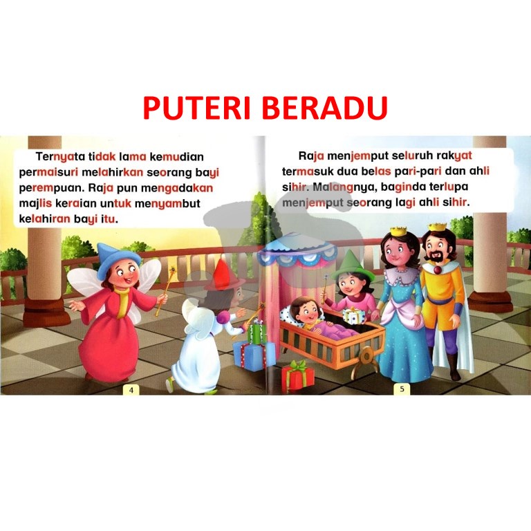 CERITA DONGENG KEGEMARAN SAYA : PUTERI BERADU - BUKU CERITA BACAAN ...