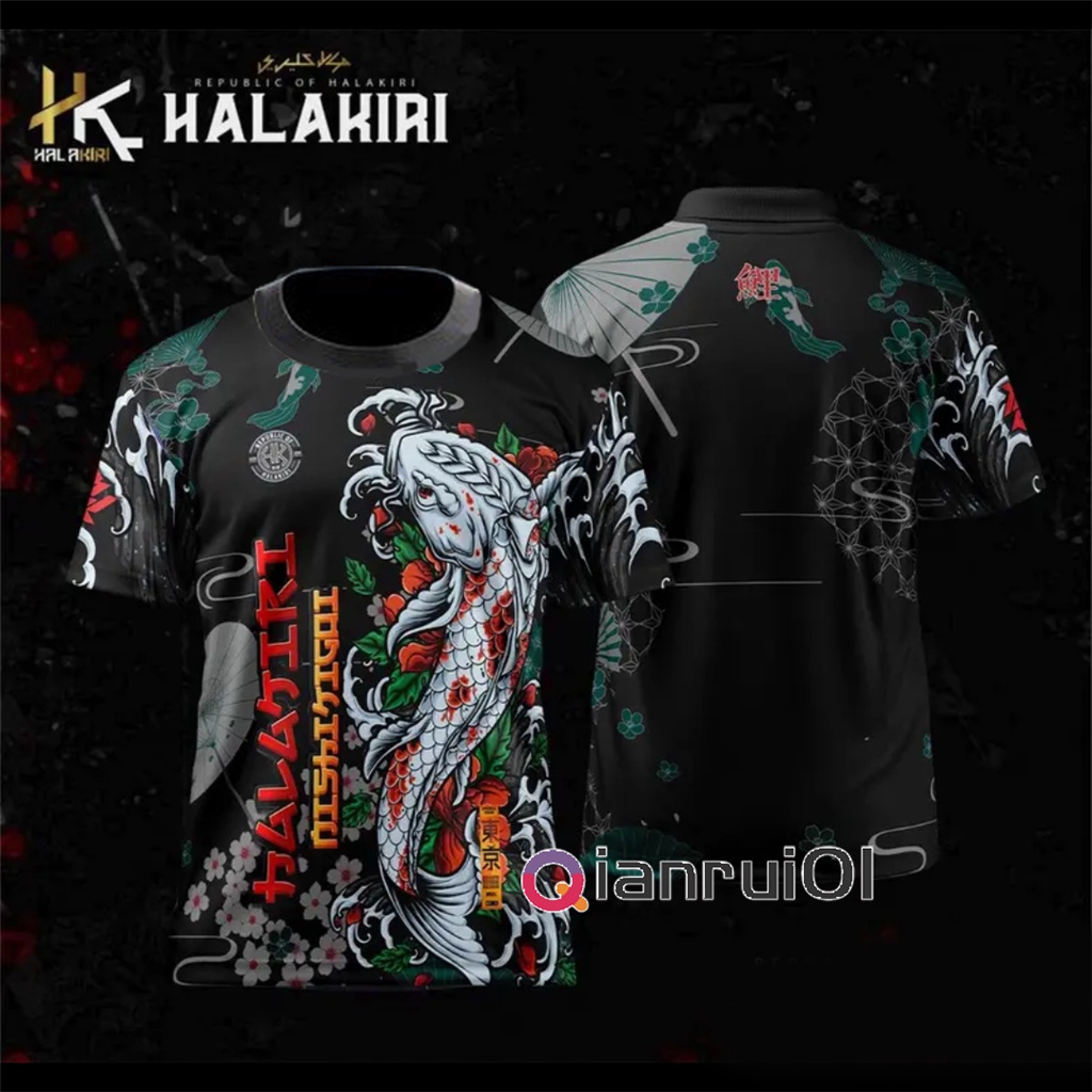 HALAKIRI NISHIKIGOLV3 JERSEY LYCRA 2023 NEW DESIGN RETRO COLLAR VIRAL ...