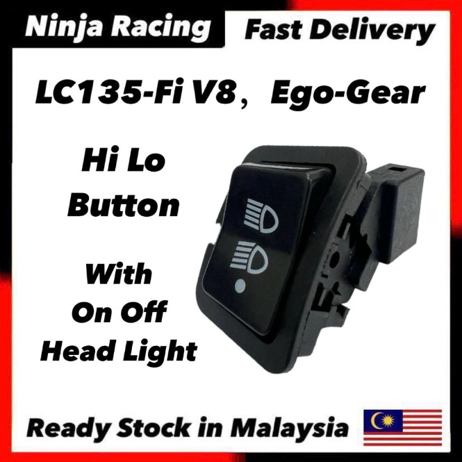 Yamaha LC135 Fi V8 135LC Fi V8 LC 135 Fi V8 Ego-Gear Ego Gear 125 Hi Lo ...