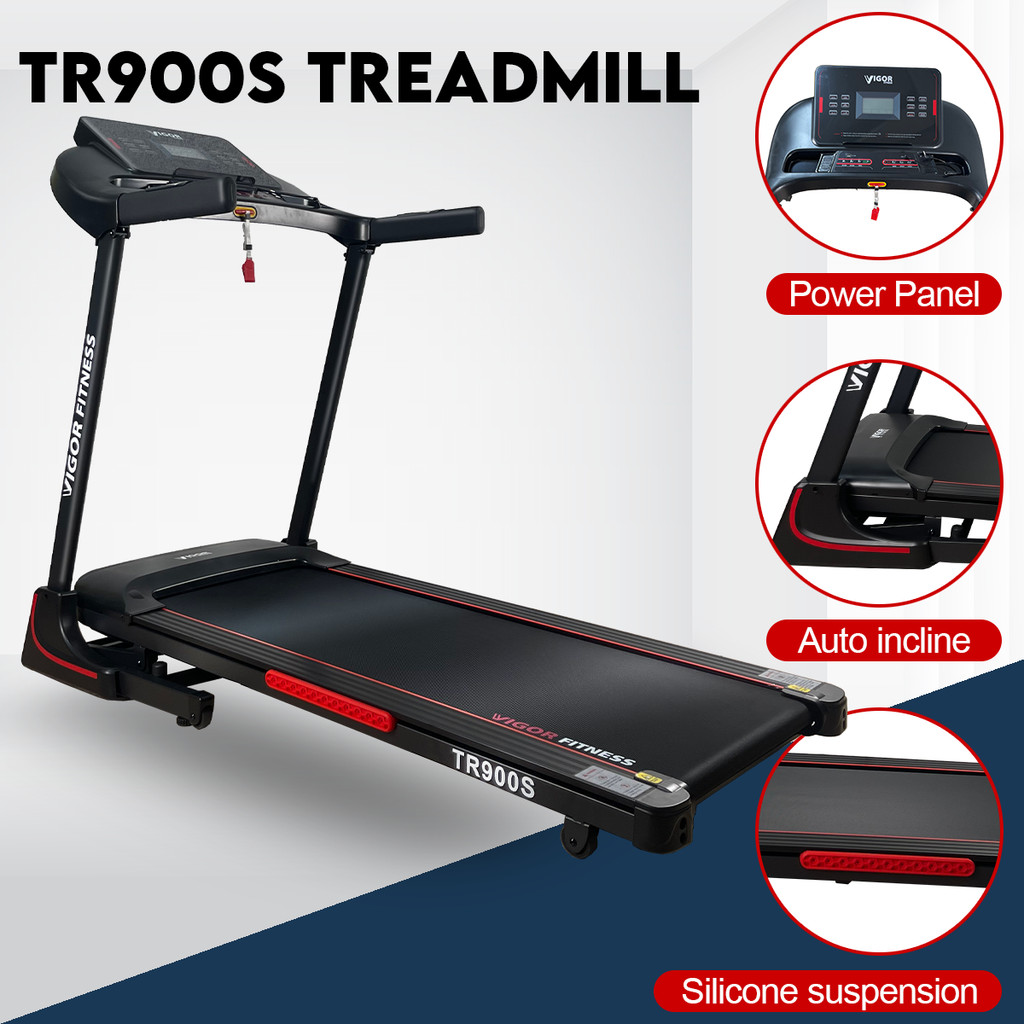 Vigor 4.5HP Treadmill with Auto Inclination TR900S | Shopee Malaysia