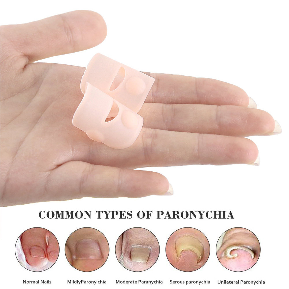 2/Pcs Toe Protector Protect Toe from Rubbing Ingrown Toenails Corns ...
