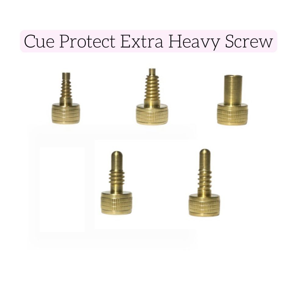 Billiard Cue Screw Pool Cue Extension Screw Brass Cue Protect Extra ...