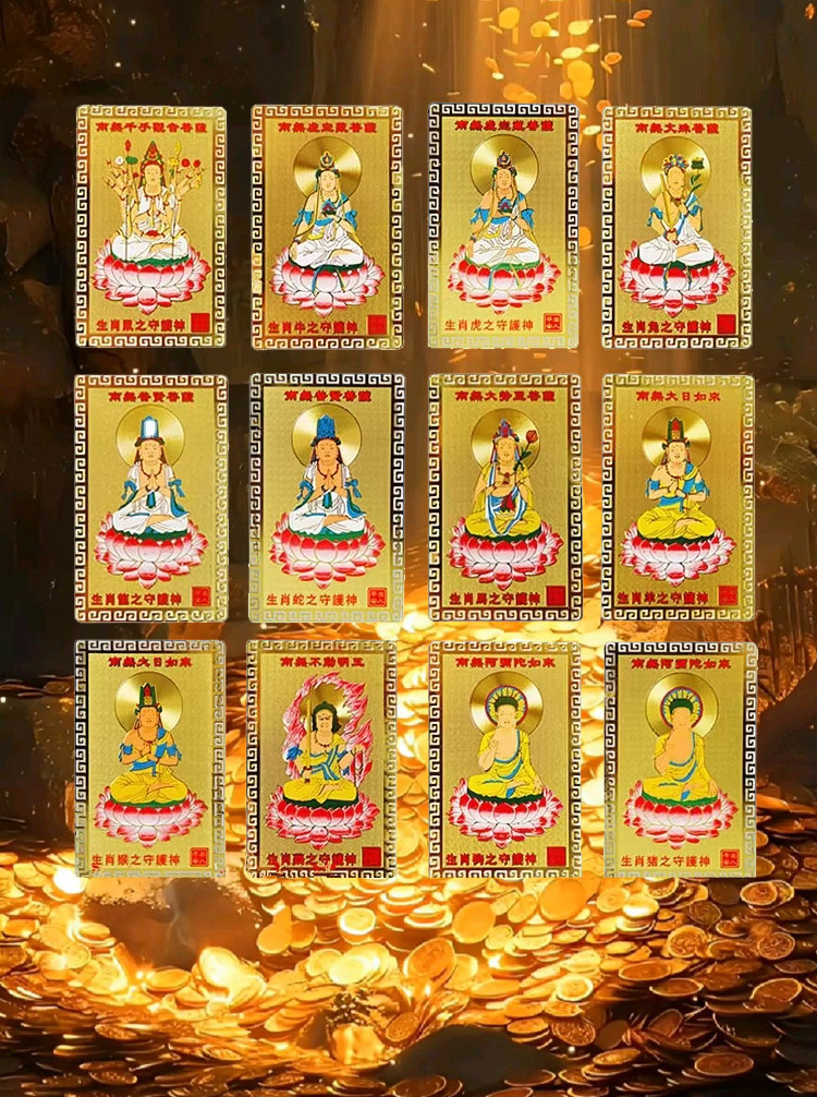 Metal eight copper cards guard the secret of this year | Shopee Malaysia