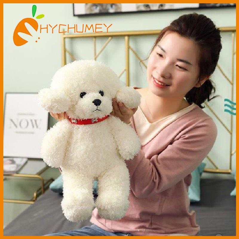 And Soft Huggable Teddy Dog Plushie Stylish Sitting Dog Doll Perfect ...