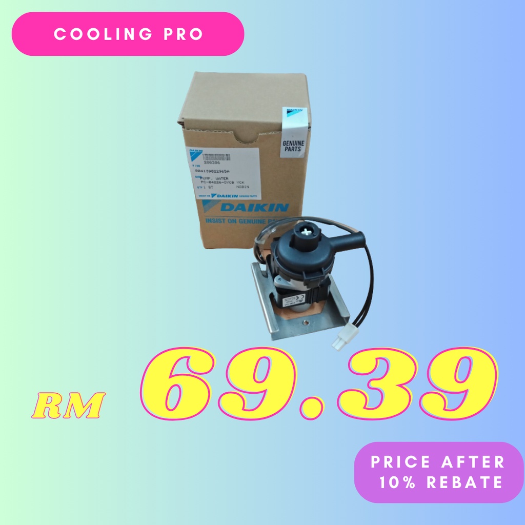 [GENUINE] DAIKIN ACSON CEILING CASSETTE DRAIN - WATER - DRAINAGE PUMP ...