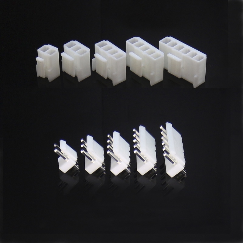 10sets VH 3.96mm 2P 3P 4P 5P 6P 7P 8Pin Male Plug + Female Housing + Terminals VH3.96 Connector ...