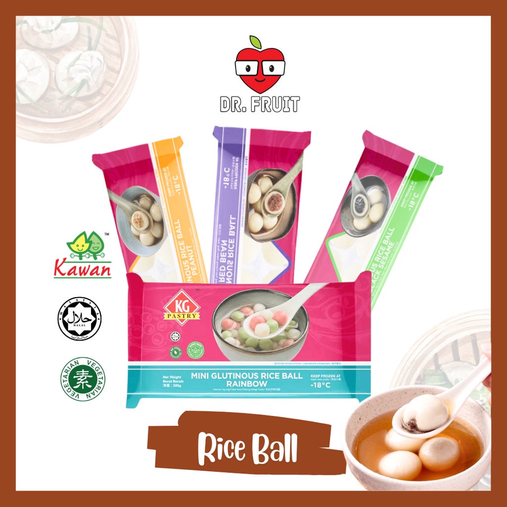 【KAWAN】KGPASTRY Tang Yuan Series汤圆系列 (Glutinous Rice Ball) pack -Black ...