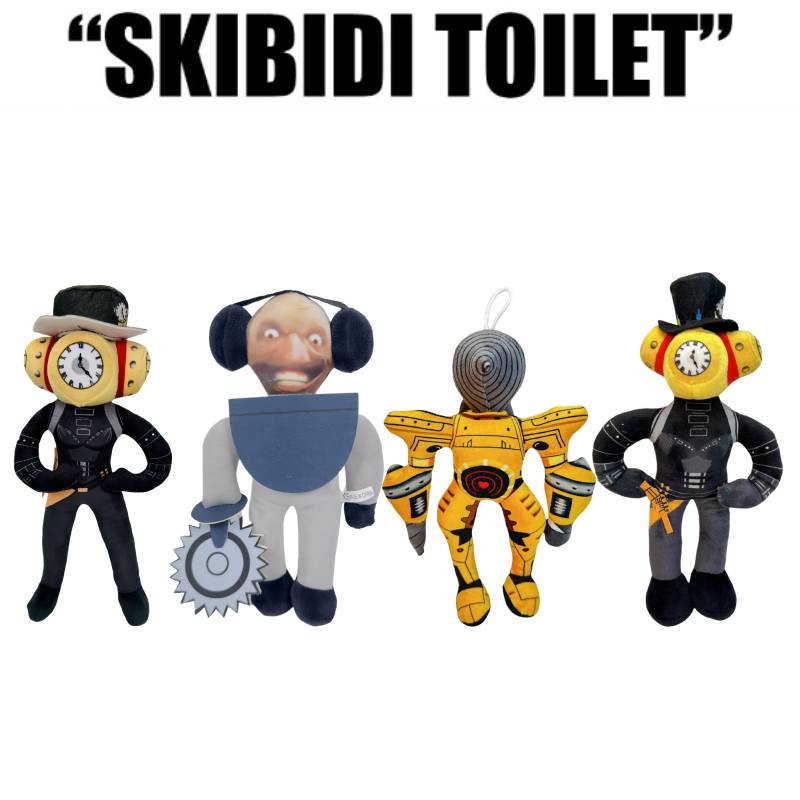 Skibidi Plush Toilet Hilarious And Soft Plush For Toy Pranksters ...
