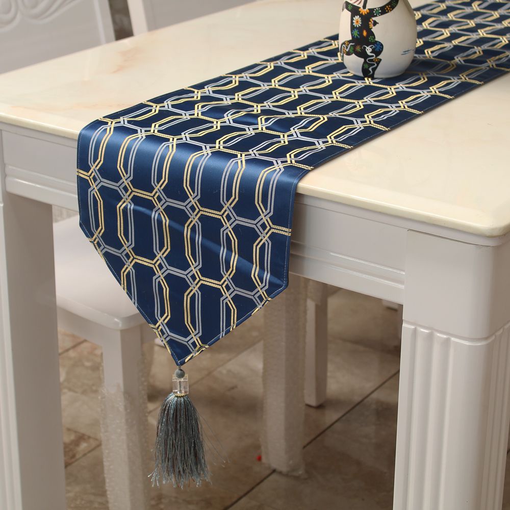 New Chinese Table Runner Embroidered Table Runner ins Table Runner Tea Table Runner Long Table ...