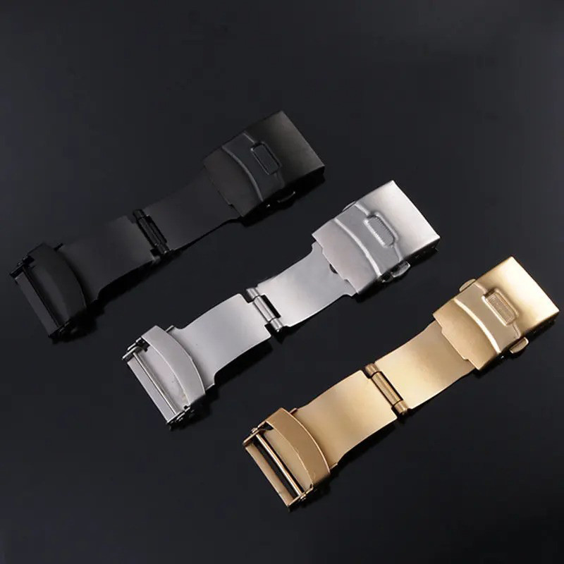 16 18 20 22 24 26mm Stainless Steel Watch Buckle for Seiko Strap Band ...