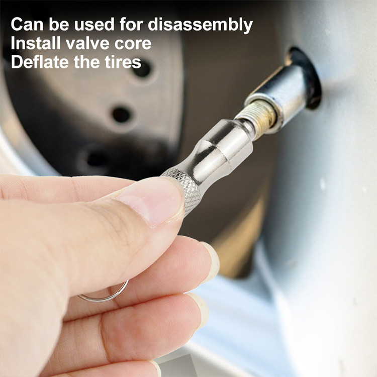 Tire Valve Core Removal Tool Tire Valve Core Wrench Spanner Tire Valve ...