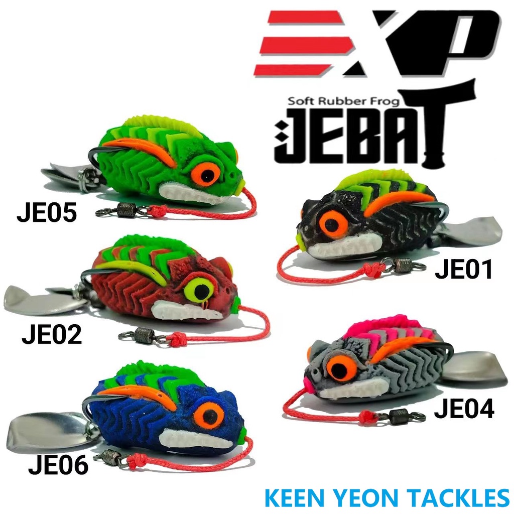 EXP SOFT FROG JEBAT FROG 35mm (L-JE) | Shopee Malaysia