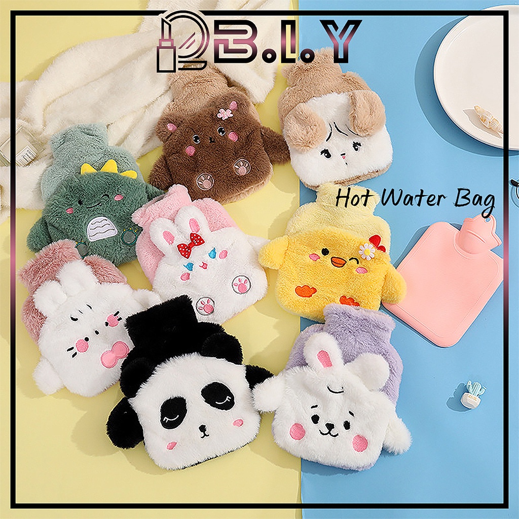B.I.Y Fluffy Plush Hot Water Bag | Period Pain Heat Pad Warmer Cute ...
