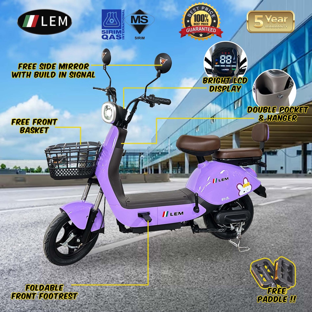 ★LEM★NEW ELECTRIC BIKE/ELECTRIC BICYCLE MODEL LEM VE | Shopee Malaysia
