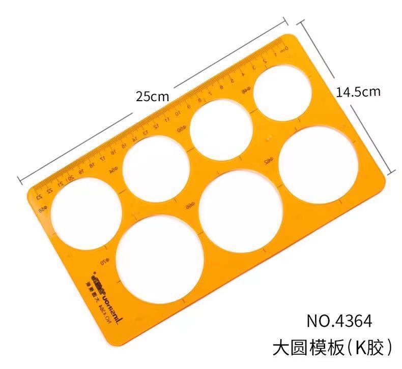 Round Template Oval Drawing Arc Semicircle Template Drawing Design ...