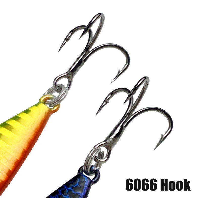 New model 3D eyes luminous laser 7g 10g 15g 20g 30g long cast metal jig lure lure fishing metal ...