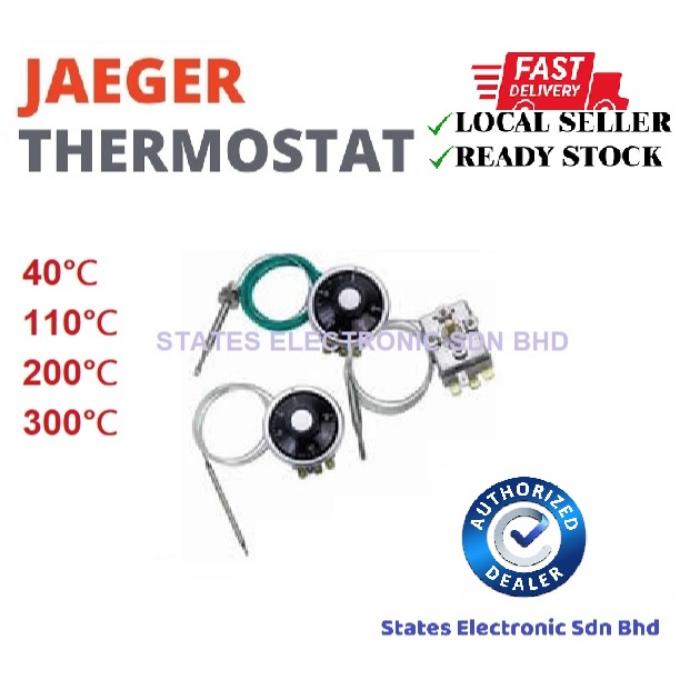 JAEGER FST-SERIES Capillary Type Thermostat (FST-ZA40 / FST-ZA110 / FST ...