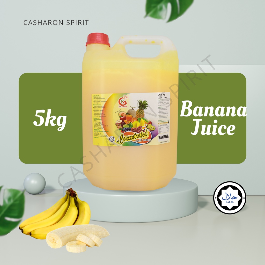 5kg Concentrate Banana Juice (4L) | Shopee Malaysia