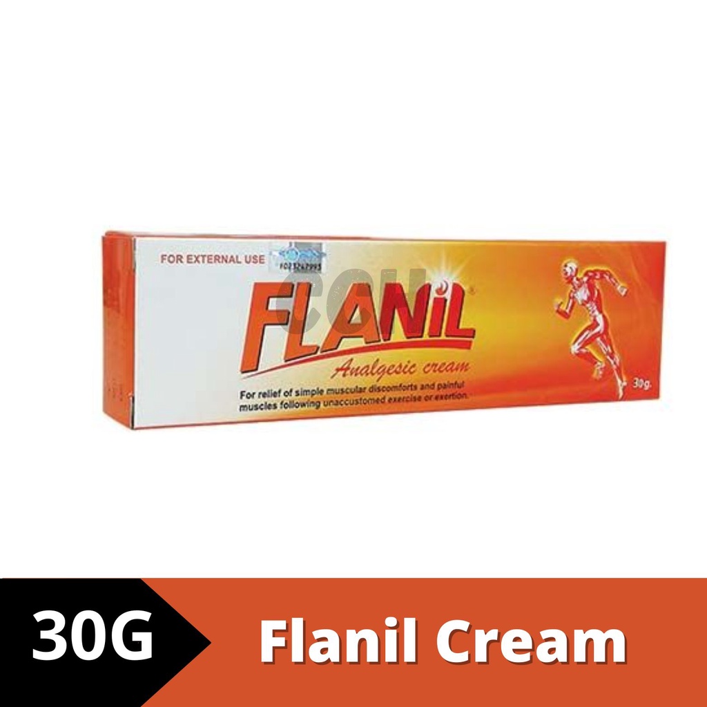 Flanil Analgesic Cream - 30G | Shopee Malaysia