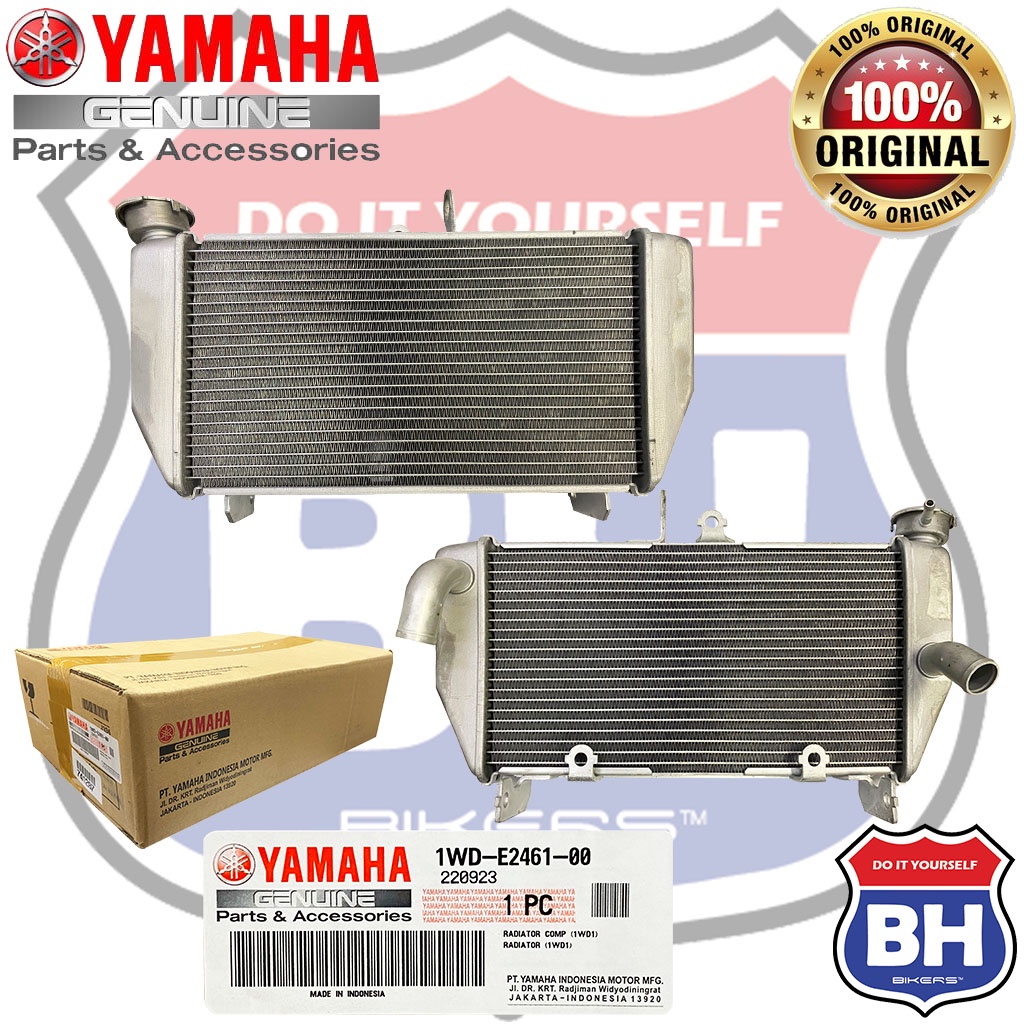 YAMAHA R25 V1 V2 YZF COOLANT TANKI RADIATOR WATER AIR TANK 100% ...
