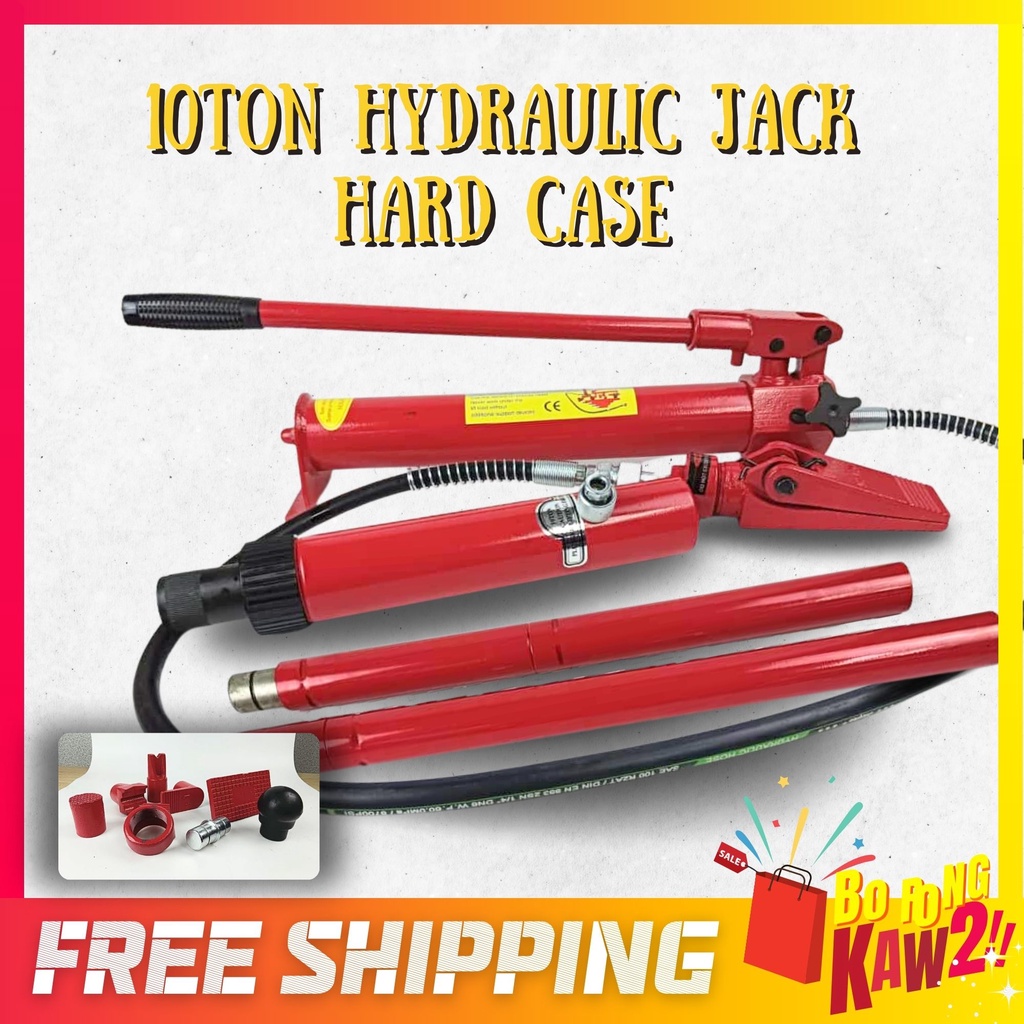 10 Ton Capacity Power Jack Tools Heavy Duty 10 Ton Hydraulic Jack Hard ...