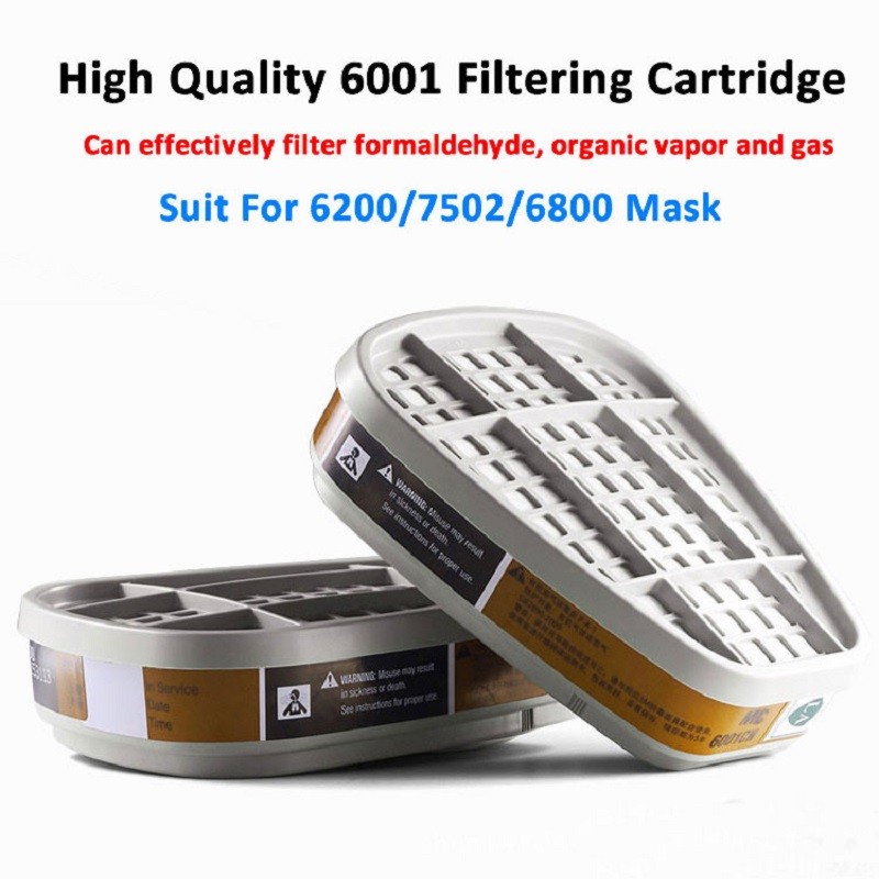Organic 6001/6002 Filter Cartridge 5N11 Dustproof Cotton Fit For 6200 ...