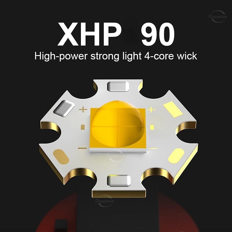 Puteer Yellow Light Torch Light Underwater Diving Flashlight Waterproof ...
