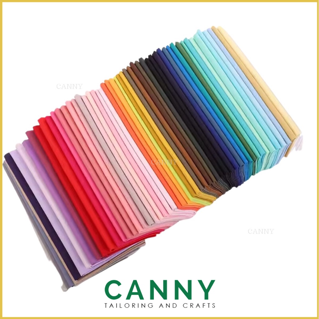 (1Meter) Kain Cotton Bidang 60 Inci / Fabric Cotton Cloth / Kain Cotton ...