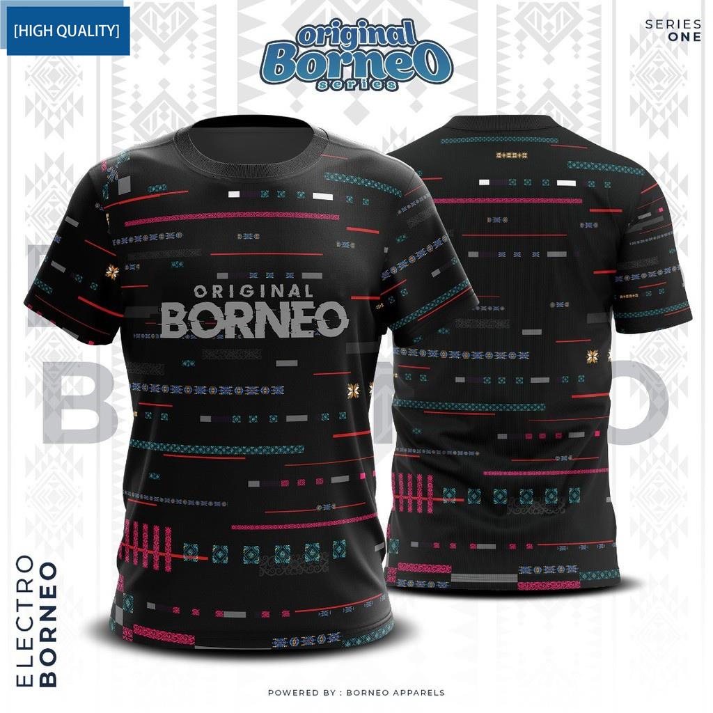 "ELECTRO" ORIGINAL BORNEO SERIES ONE (JERSEY) [ READY STOCK ] | Shopee ...