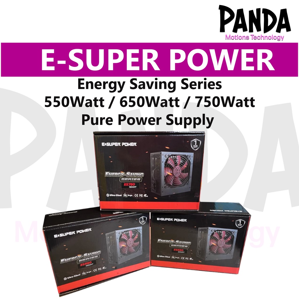 [CLEAR STOCK] E-Super Power Energy Saving Series 550Watt / 650Watt ...