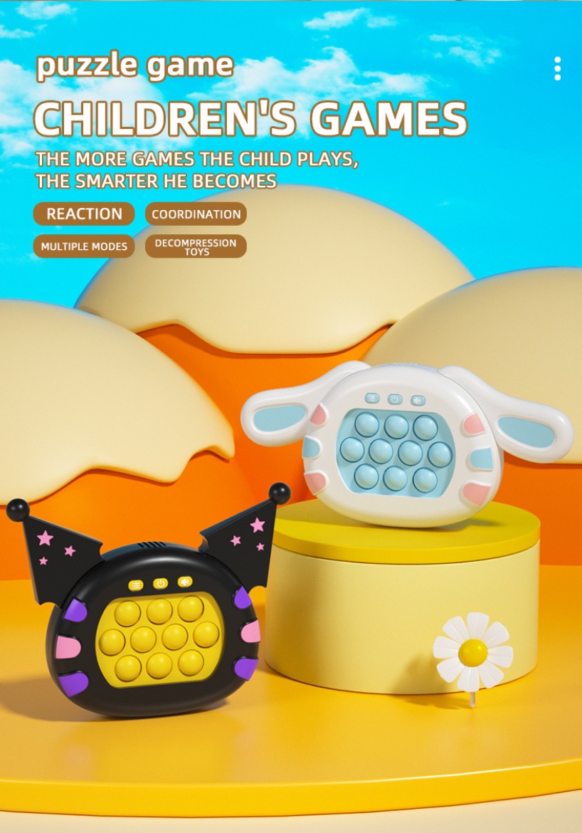 200 Levels Kuromi Quick Push Game Cinnamoroll Pochacco Pop It ...