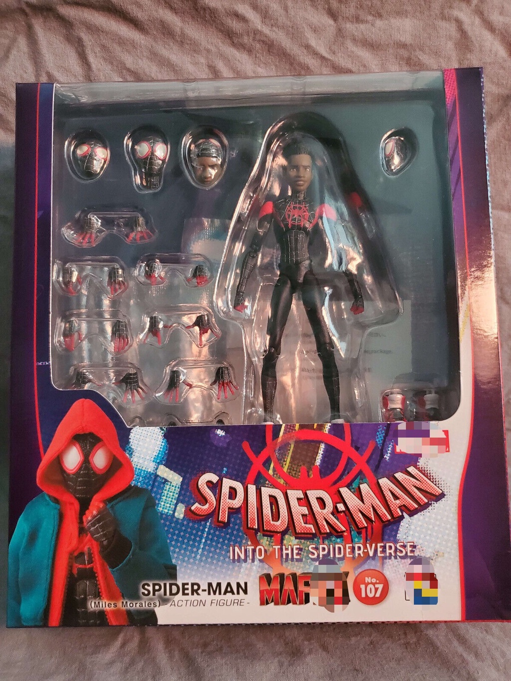 Marvel Sentinel Sv Action Figure Spiderman Miles Morales Spiderman ...