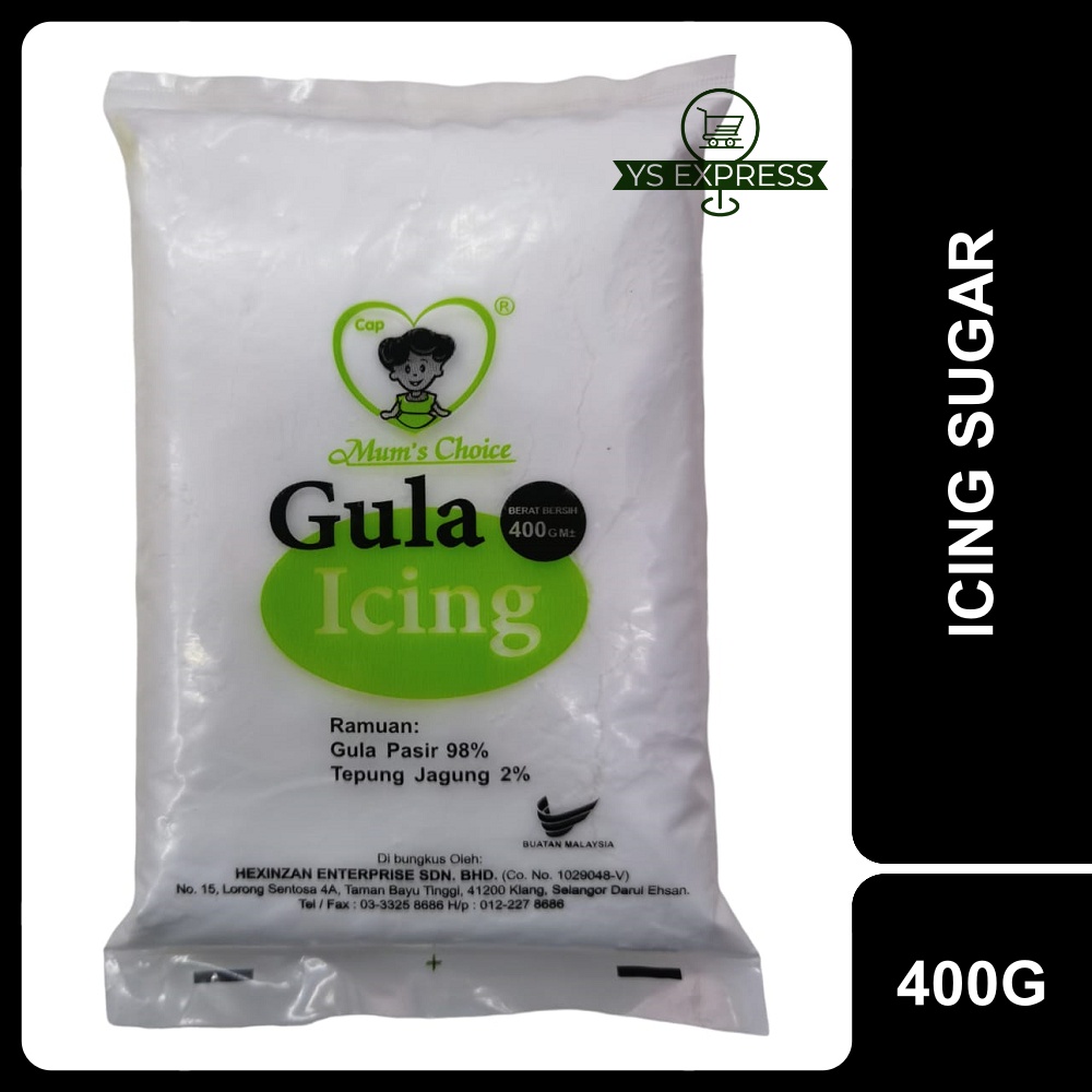 MUM'S CHOICE Icing Sugar 400G - Gula Aising | Shopee Malaysia