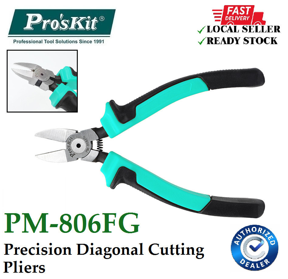 Pro'skit PM-806FG Precision Diagonal Cutting Pliers | Shopee Malaysia