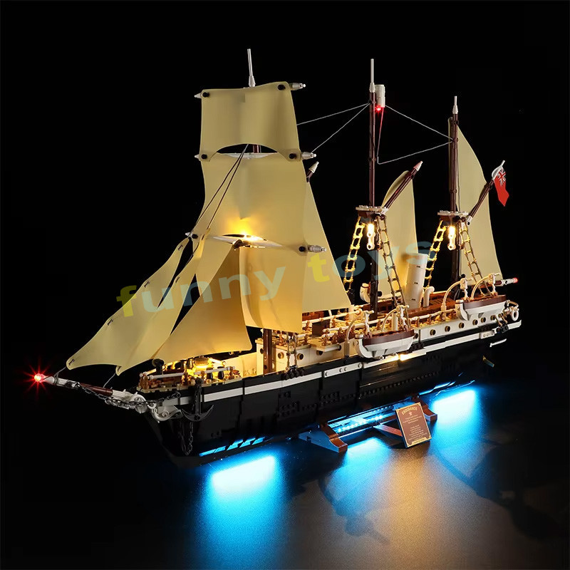 NEW Creator 3011pcs New Icons Fit 10335+LED The Endurance Ship Model ...