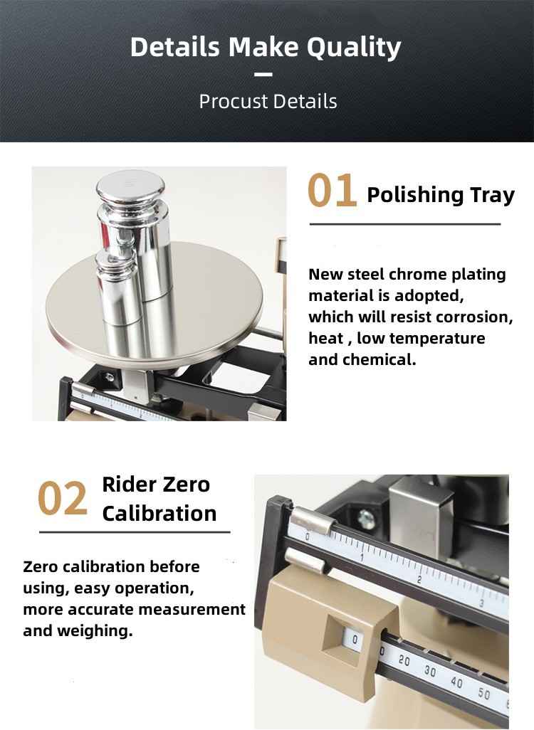 Four Beam Balance Quadruple Beam Physical Mechanical Scale Laboratory ...